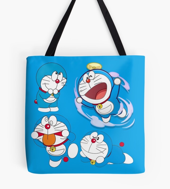 Cute Doraemon Tote Bag